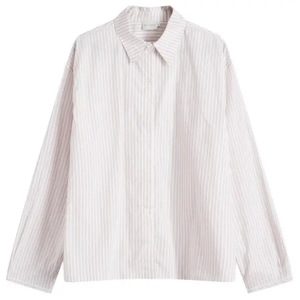 Deiji Studios Day Stripe Shirt - Musk Stripe | Editorialist